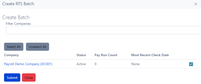 How to pull a RTS file: Implementation