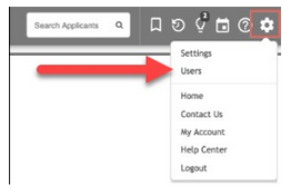 Applicant Tracking User Guide- Creating a New User