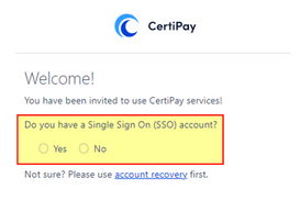 Completing your User Registration