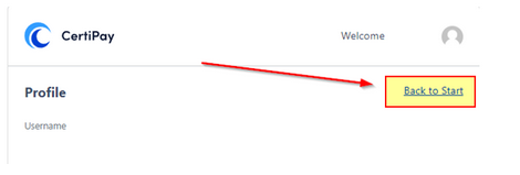 Completing your User Registration