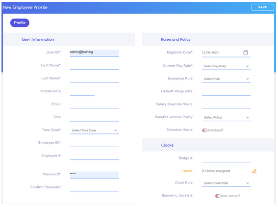 TimeCo System Admin & Supervisor User Guide